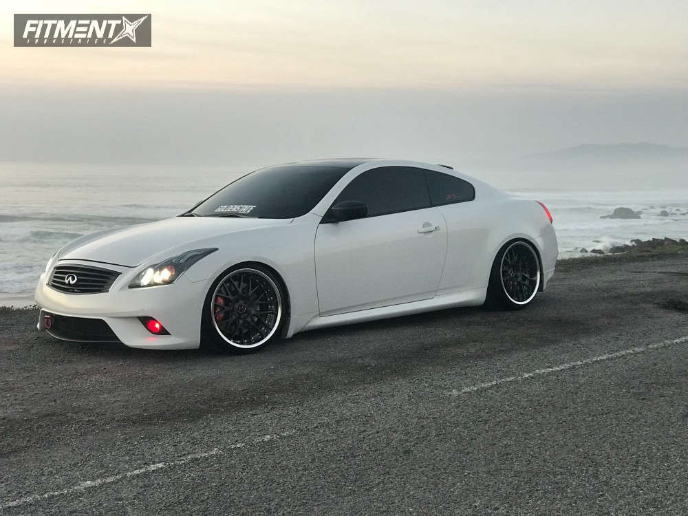 2013 INFINITI G37 Journey with 19x9.5 Weds 709m and Achilles 225x35 on ...