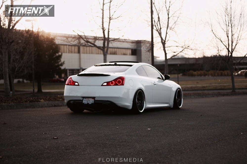 2013 INFINITI G37 Journey with 19x9.5 Weds 709m and Achilles 225x35 on ...