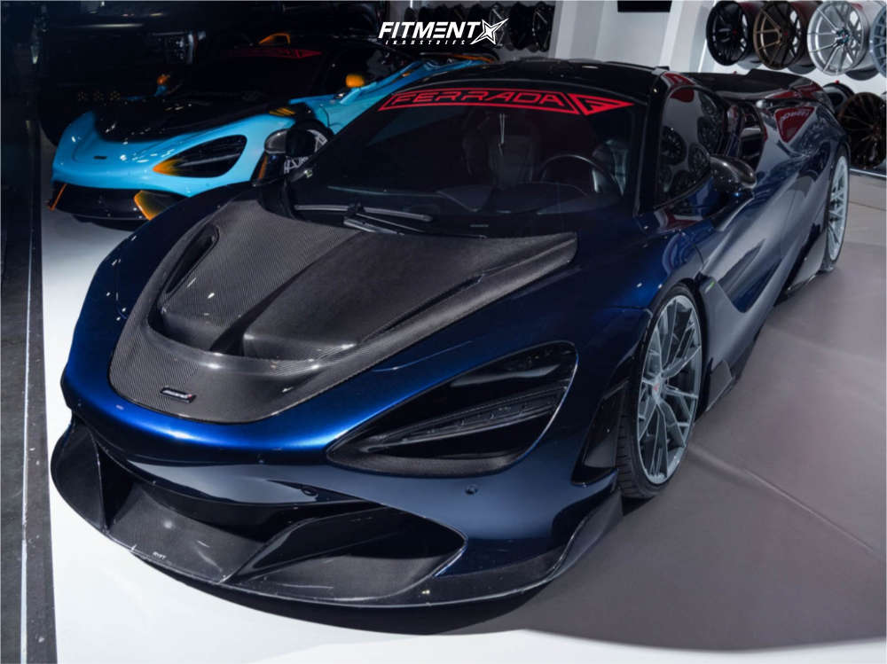 2022 McLaren 720S Base with 20x9 Ferrada F8-fr11 and Nitto 265x35 on ...
