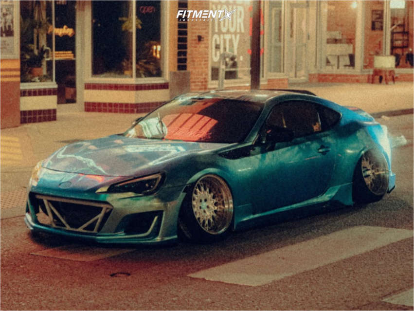 2013 Scion FR-S Base with 18x9.5 VIP Modular Vx110 and Lexani 215x40 on ...