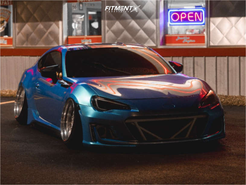 2013 Scion FR-S Base with 18x9.5 VIP Modular Vx110 and Lexani 215x40 on ...