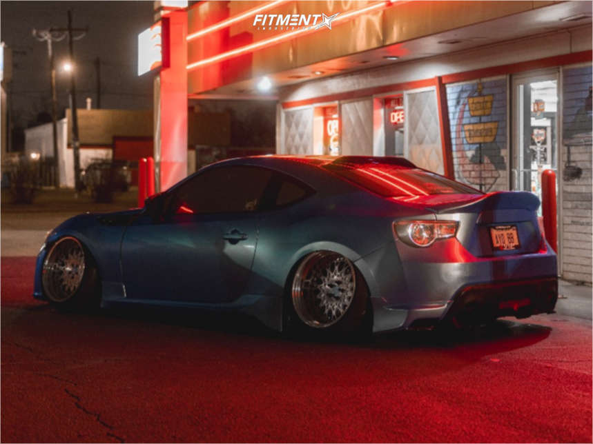 2013 Scion FR-S Base with 18x9.5 VIP Modular Vx110 and Lexani 215x40 on ...