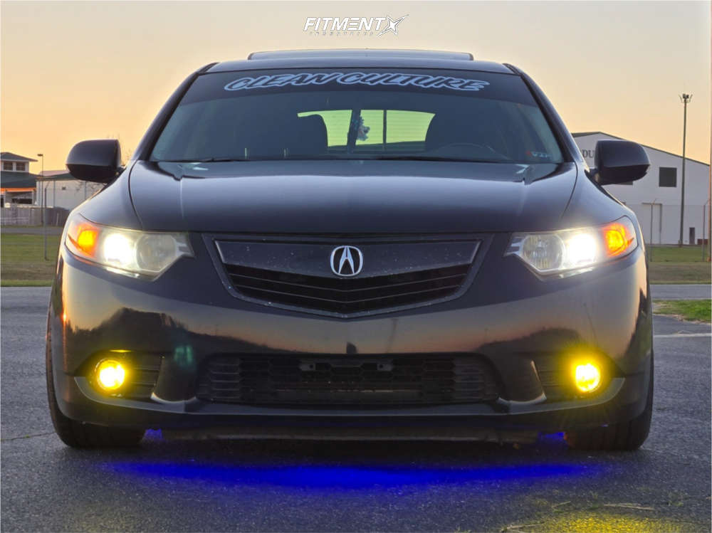 2011 Acura TSX Base with 20x9.5 Vors Vr8 and Lexani 235x35 on Coilovers ...