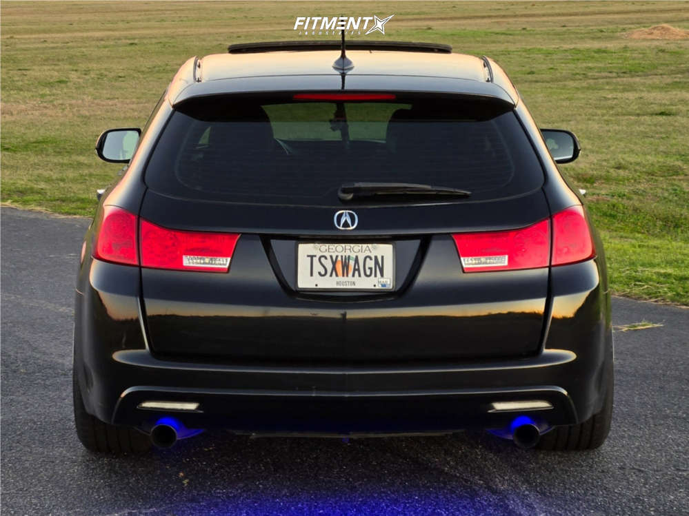 2011 Acura TSX Base with 20x9.5 Vors Vr8 and Lexani 235x35 on Coilovers ...