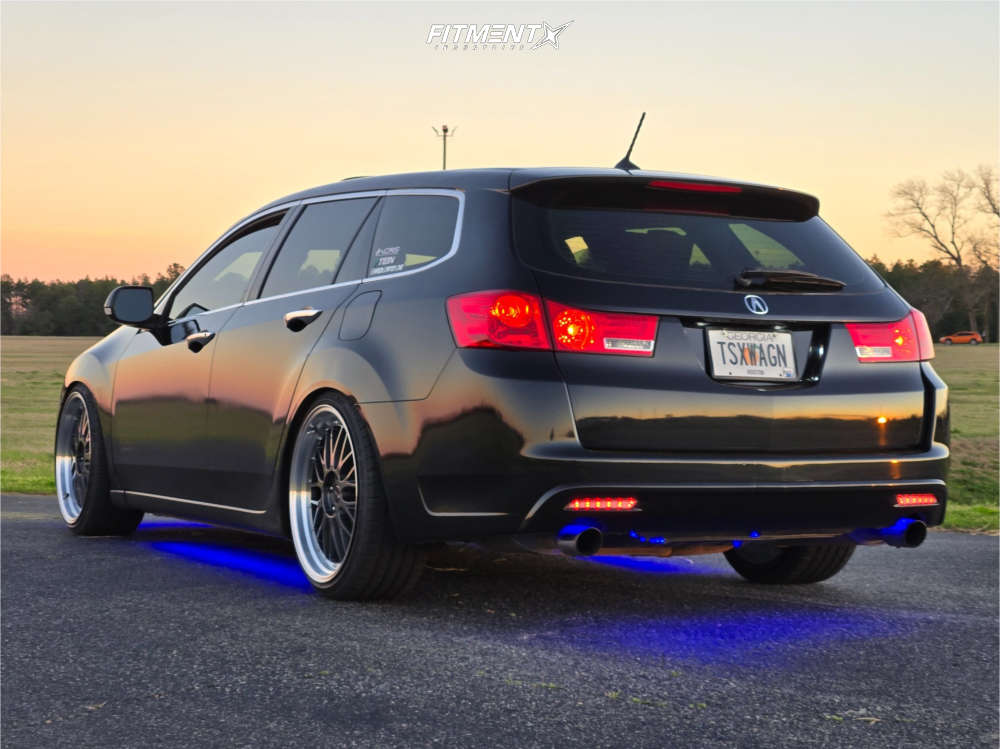 2011 Acura TSX Base with 20x9.5 Vors Vr8 and Lexani 235x35 on Coilovers ...