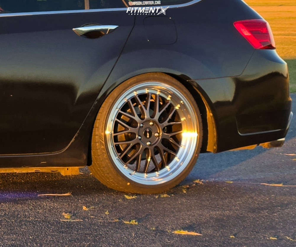 2011 Acura TSX Base with 20x9.5 Vors Vr8 and Lexani 235x35 on Coilovers ...