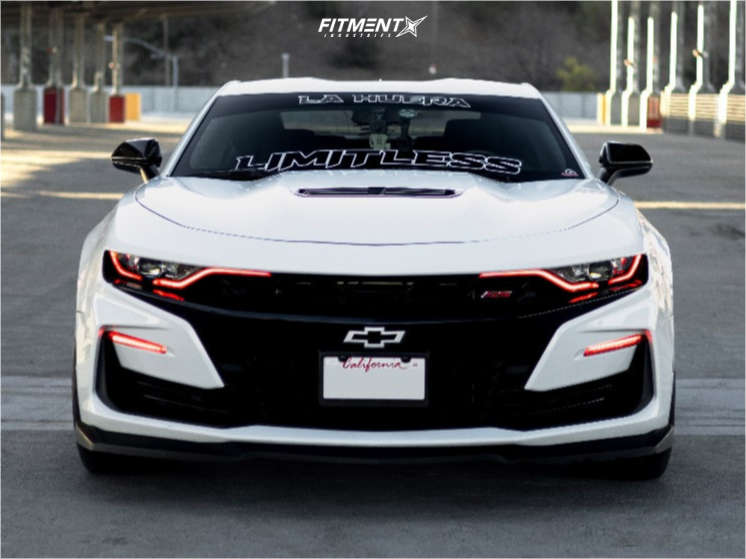 2020 Chevrolet Camaro SS with 20x10 MRR M228 and Venezia 245x40 on ...