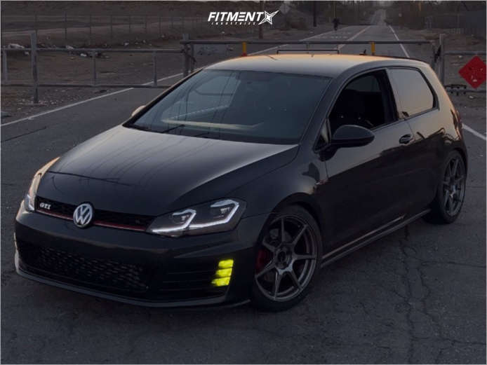2016 Volkswagen GTI S with 18x8 Enkei Tfr and Accelera 235x40 on ...
