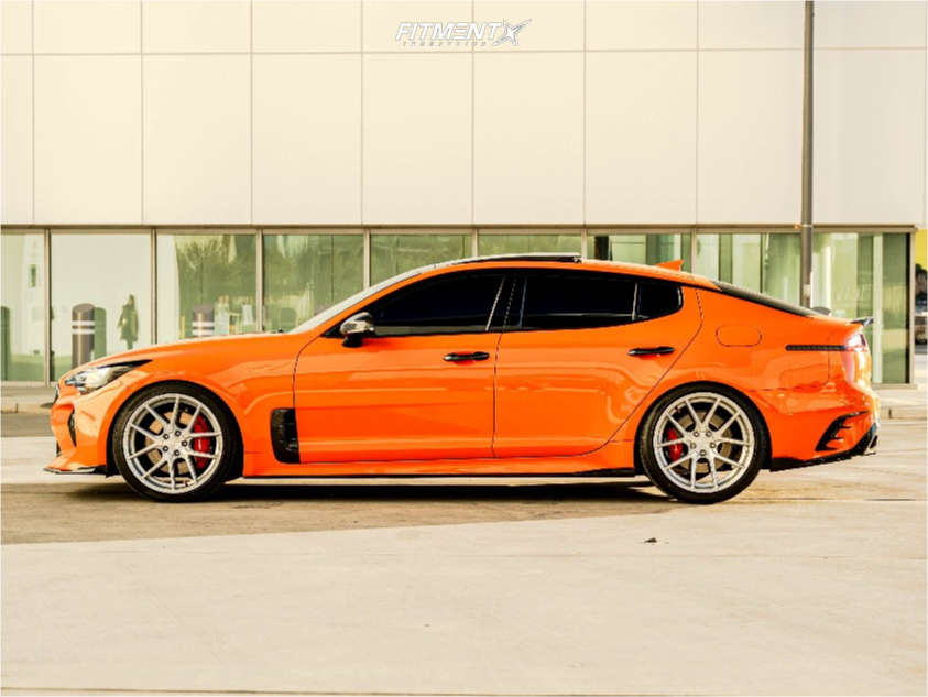 2019 Kia Stinger GTS with 20x9 Aodhan Aff3 and Cosmo 255x35 on Coilovers | 3239128 | Fitment ...