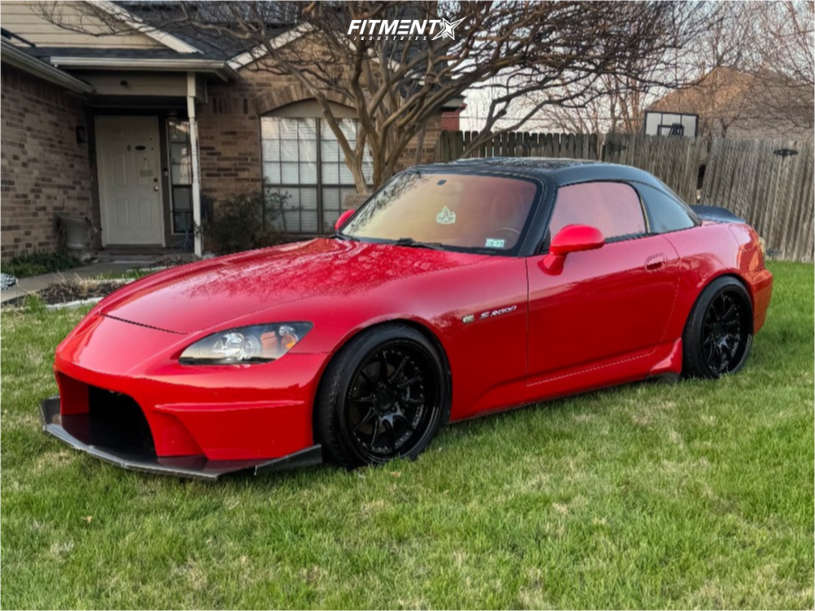 2004 Honda S2000 Base with 18x9.5 Aodhan Ds07 and Kumho 225x40 on ...