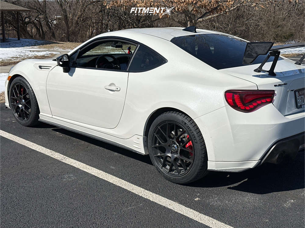 2018 Subaru BRZ TS with 18x8.5 Enkei Raijin and Michelin 245x40 on ...