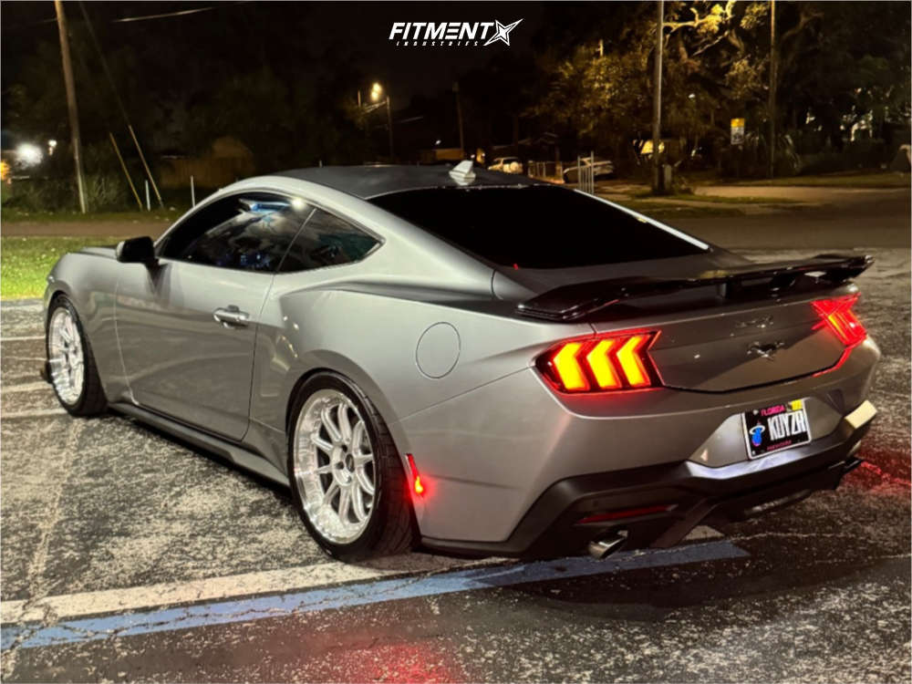2024 Ford Mustang EcoBoost with 19x9.5 ESR Cs12 and Nitto 275x35 on ...