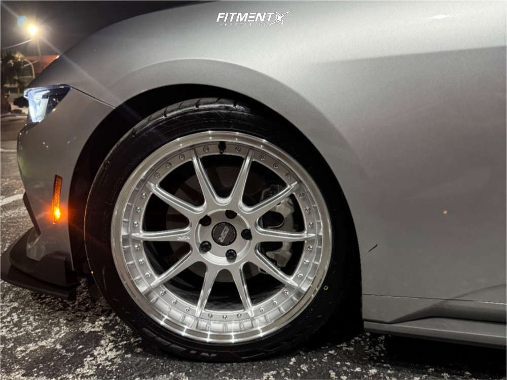 2024 Ford Mustang EcoBoost with 19x9.5 ESR Cs12 and Nitto 275x35 on ...