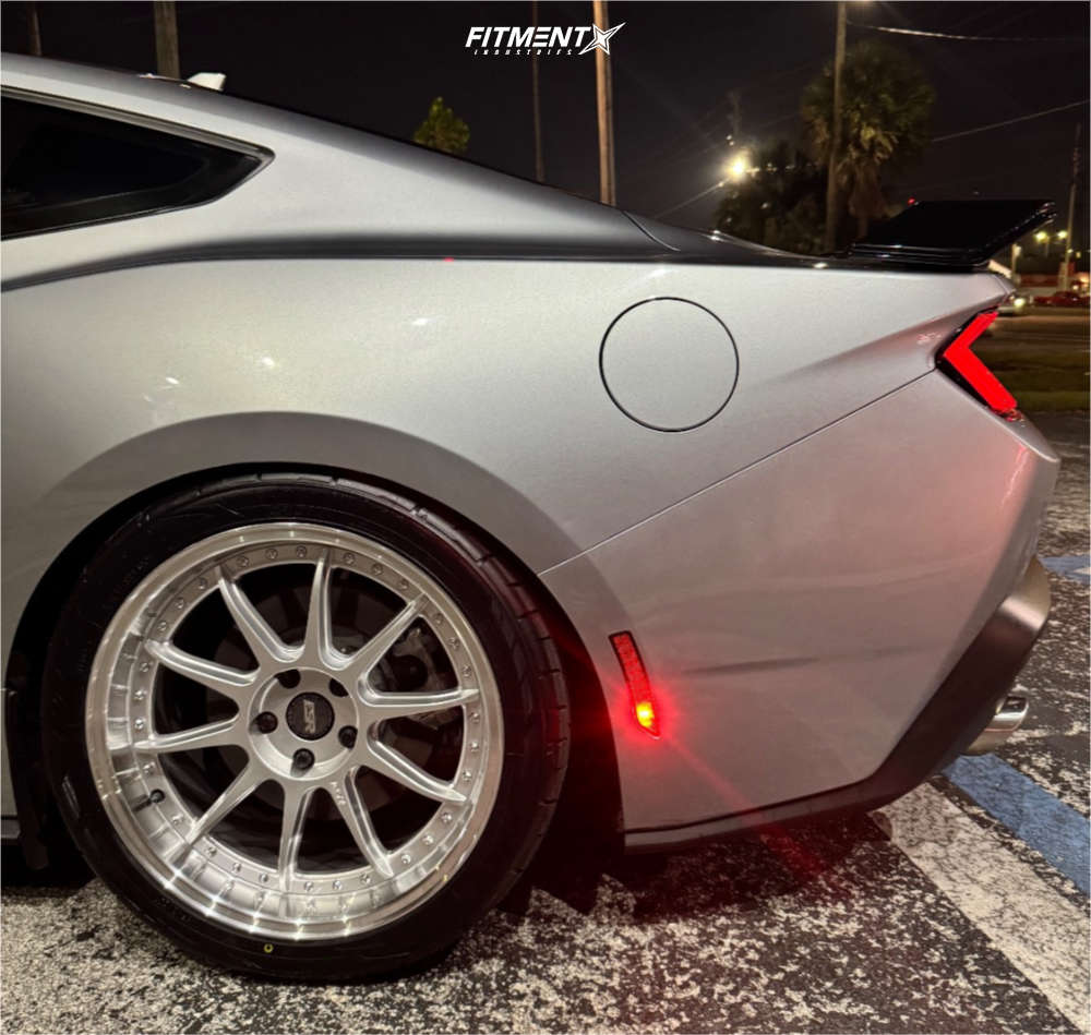 2024 Ford Mustang EcoBoost with 19x9.5 ESR Cs12 and Nitto 275x35 on ...