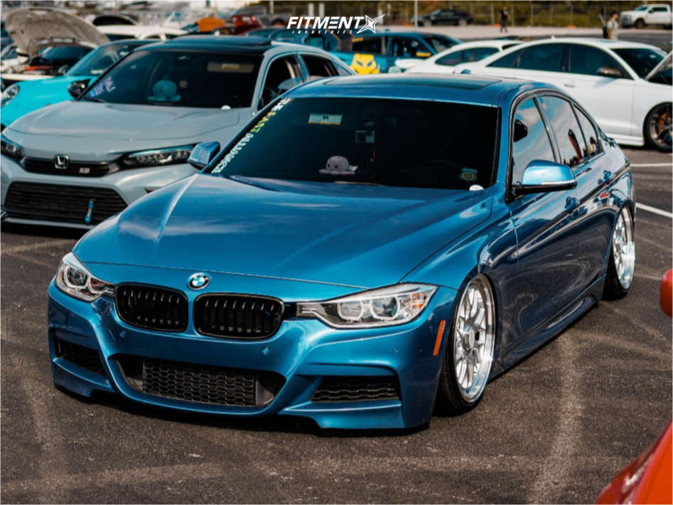 2013 BMW 328i Base with 19x8.5 Esr Forged Classic Es1 Classic and ...