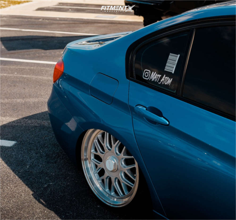 2013 BMW 328i Base with 19x8.5 Esr Forged Classic Es1 Classic and ...