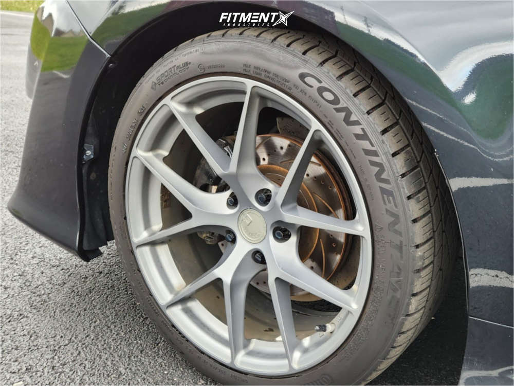 2012 Toyota Camry SE with 18x8.5 Aodhan Aff7 and Continental 235x40 on ...