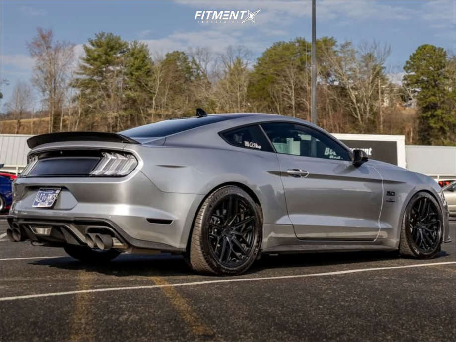 2022 Ford Mustang GT Premium with 19x11 Steeda Trident and Nitto 285x35 ...