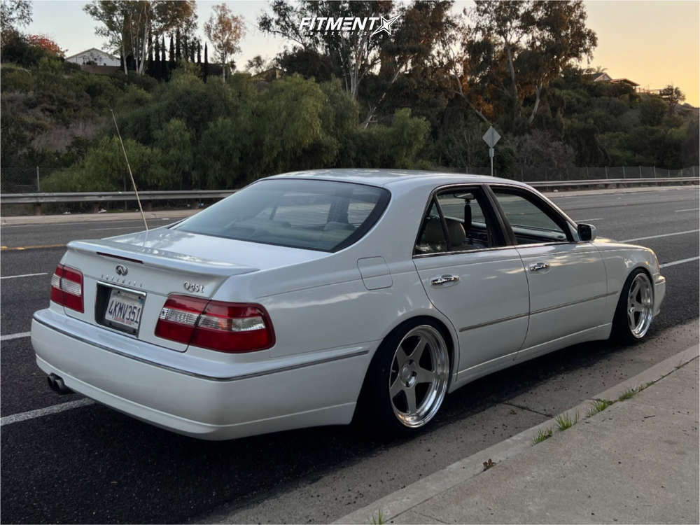 1997 INFINITI Q45 Base with 18x10.5 Kansei Knp and Lexani 225x40 on ...