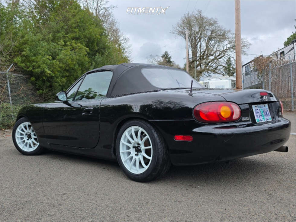 1999 Mazda Miata Base with 15x7 Konig Dial In and Yokohama 195x50 on ...