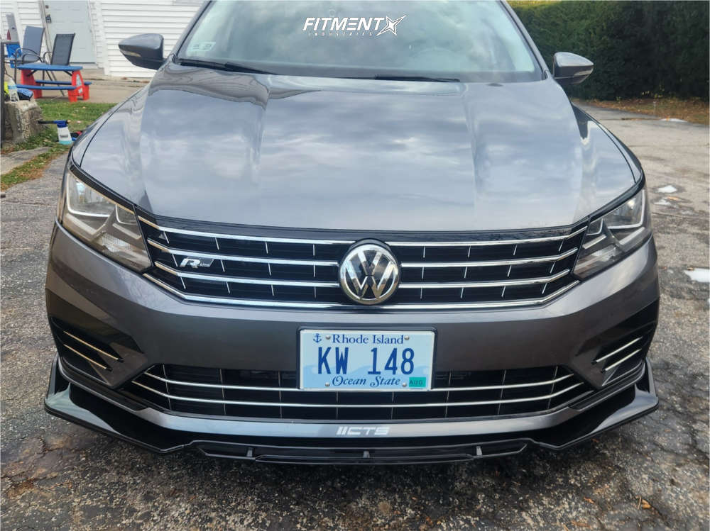 2018 Volkswagen Passat R-Line with 19x8.5 Aodhan Aff7 and Nitto 245x40 ...