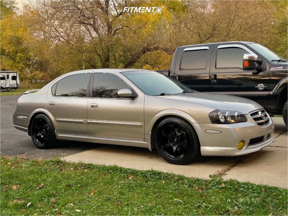 2003 Nissan Maxima SE with 18x9.5 Gram Lights 57dr and Nitto 245x40 on ...