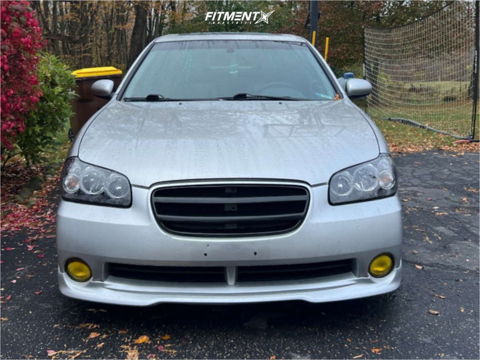 2003 Nissan Maxima SE with 18x9.5 Gram Lights 57dr and Nitto 245x40 on ...