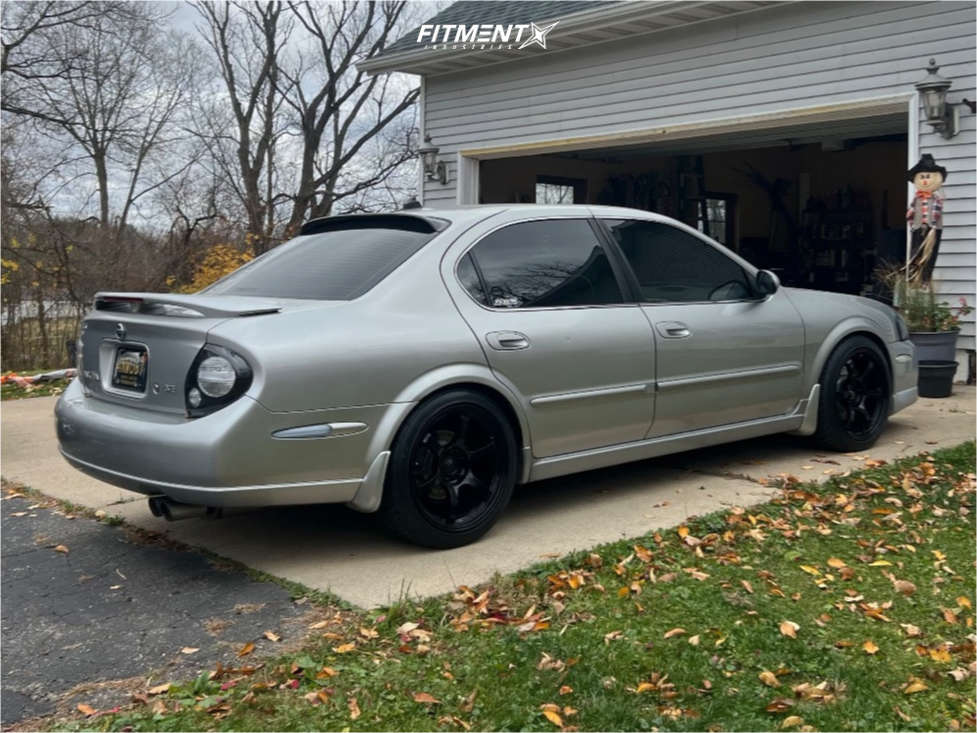 2003 Nissan Maxima SE with 18x9.5 Gram Lights 57dr and Nitto 245x40 on ...