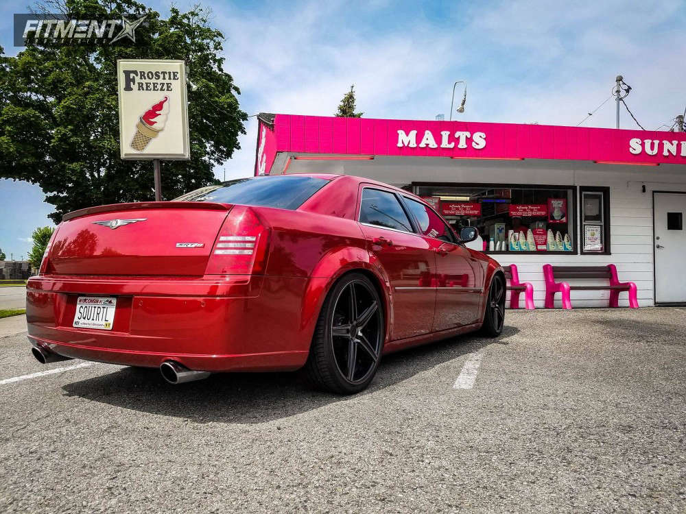2007 Chrysler 300 C SRT8 with 22x9 Niche Apex and Advanta 245x35 on ...