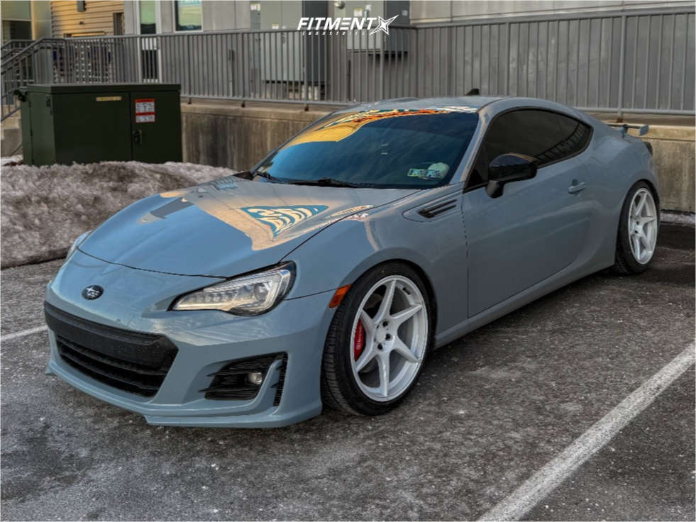 2019 Subaru BRZ Series.Gray with 18x9.5 Anovia Titan and Falken 235x40 ...