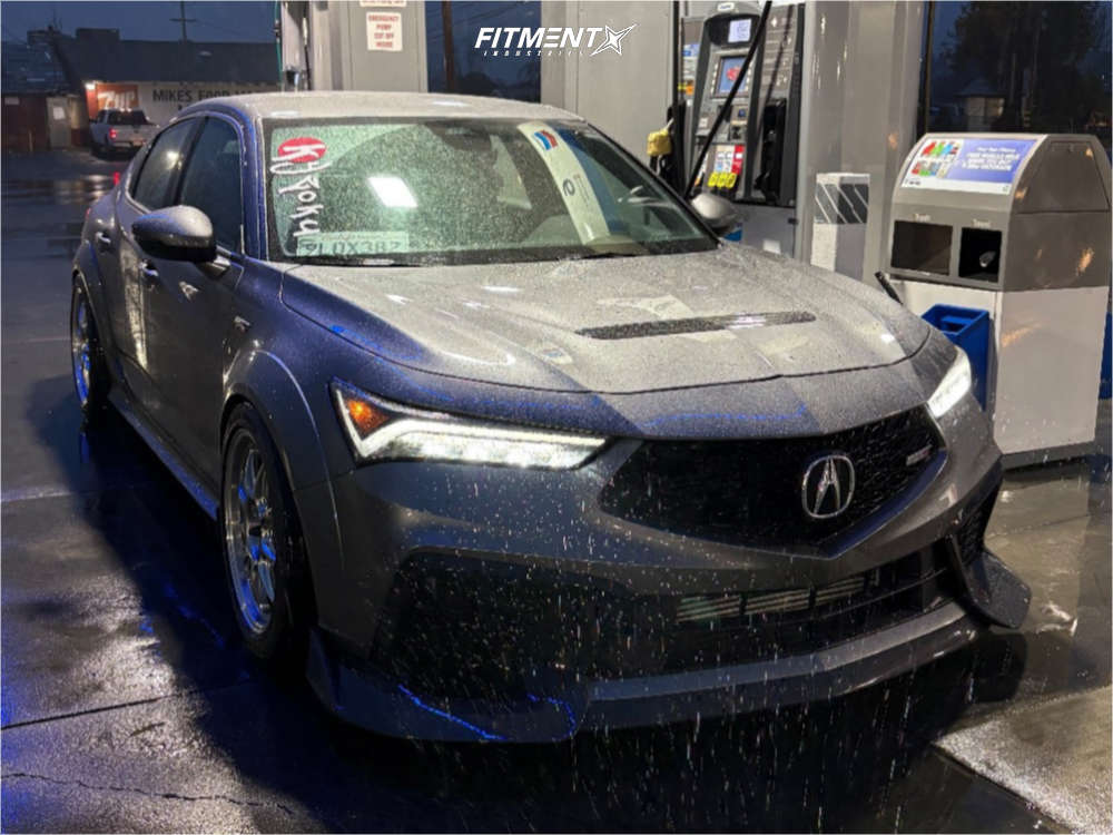 2024 Acura Integra Type S with 18x9.5 Konig Countergram and Falken ...
