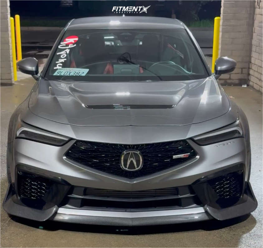 2024 Acura Integra Type S with 18x9.5 Konig Countergram and Falken ...