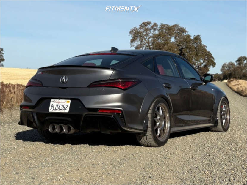 2024 Acura Integra Type S with 18x9.5 Konig Countergram and Falken ...