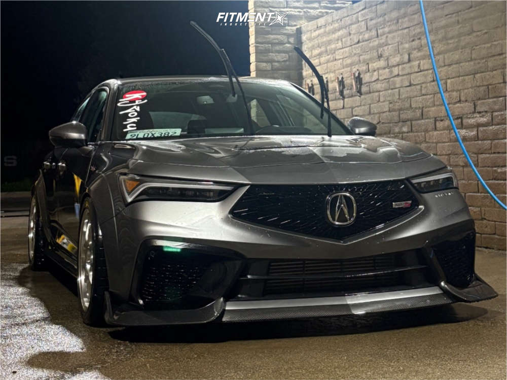 2024 Acura Integra Type S with 18x9.5 Konig Countergram and Falken ...