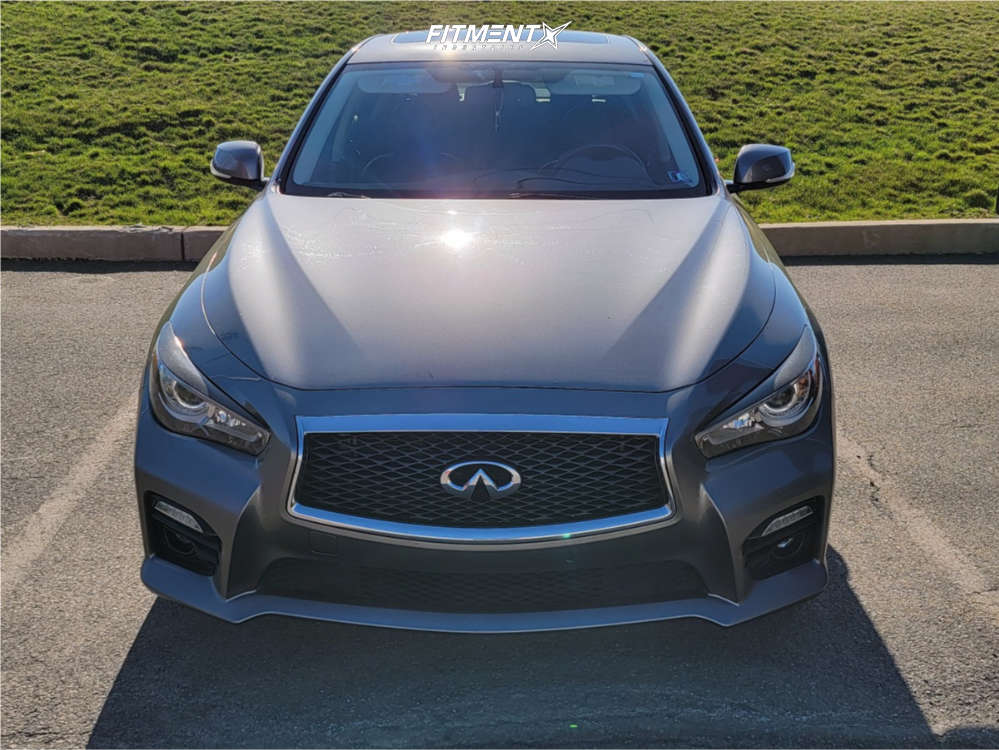2015 INFINITI Q50 Sport with 19x8.5 XXR 559 and Summit 235x40 on Stock ...