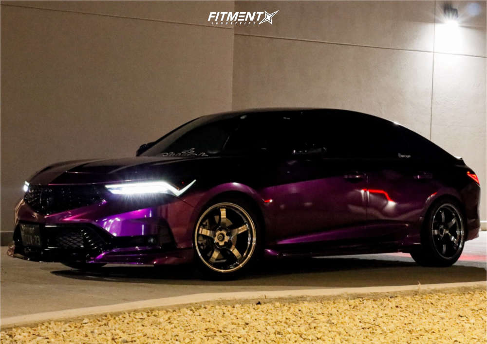 2024 Acura Integra A-Spec with 18x9.5 Gram Lights 57cr and Paragon ...