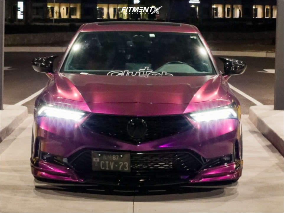 2024 Acura Integra A-Spec with 18x9.5 Gram Lights 57cr and Paragon ...