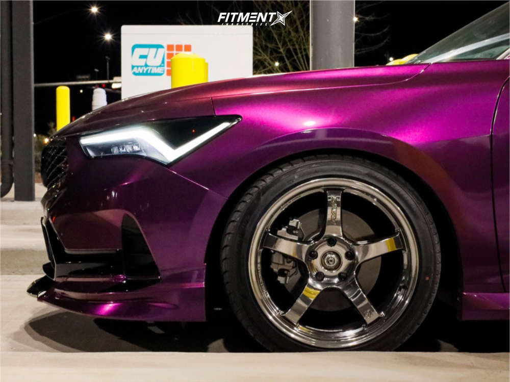 2024 Acura Integra A-Spec with 18x9.5 Gram Lights 57cr and Paragon ...