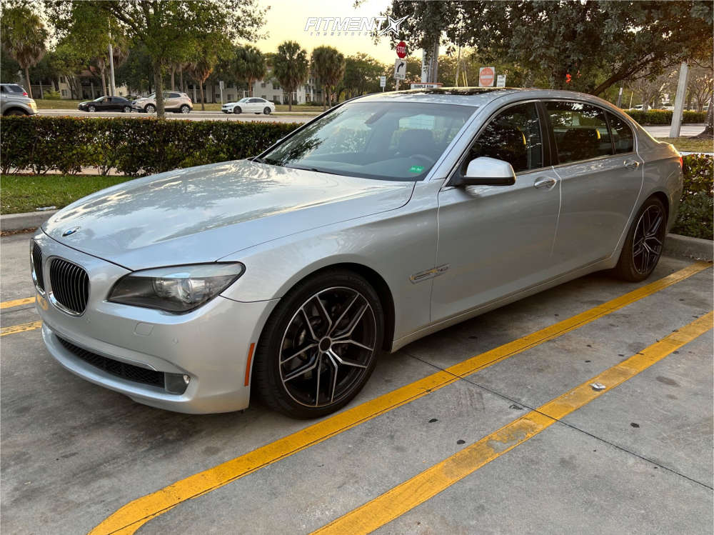2011 BMW 750Li XDrive Base with 20x8.5 Liquid Metal Rotary and Lexani ...