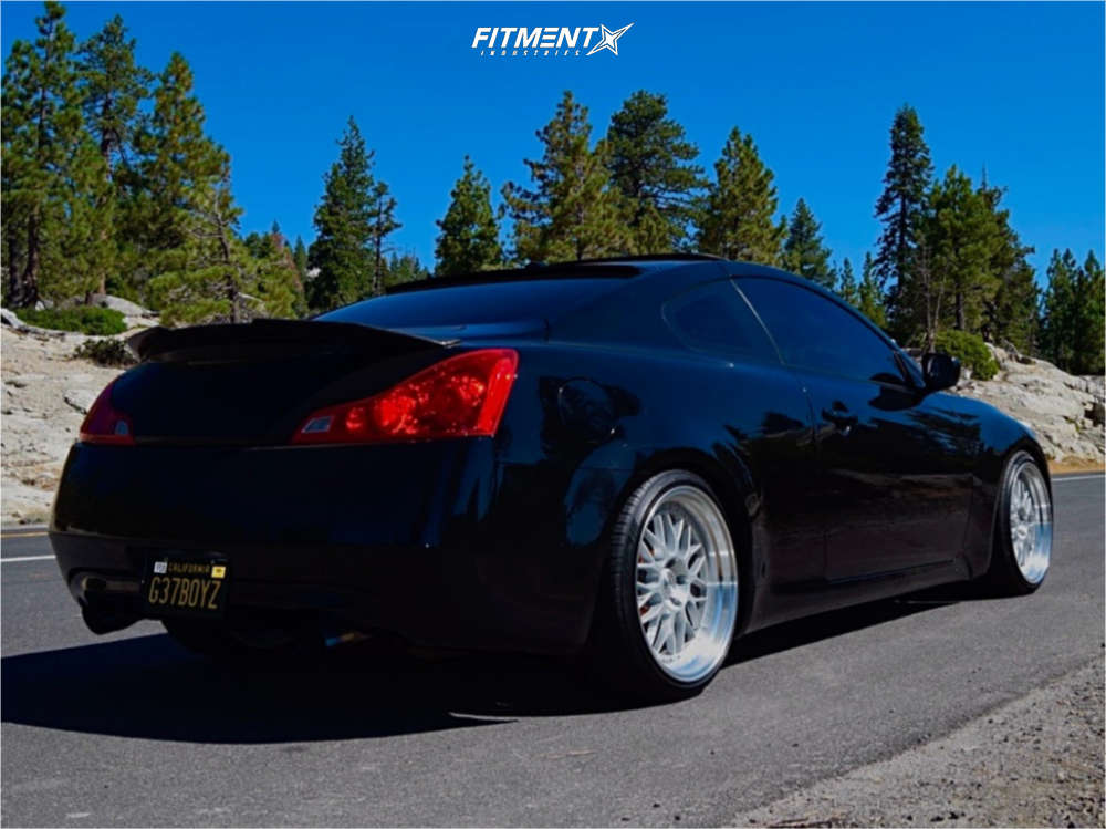 2009 INFINITI G37 X with 19x9.5 Aodhan Ah02 and Firestone 265x40 on ...