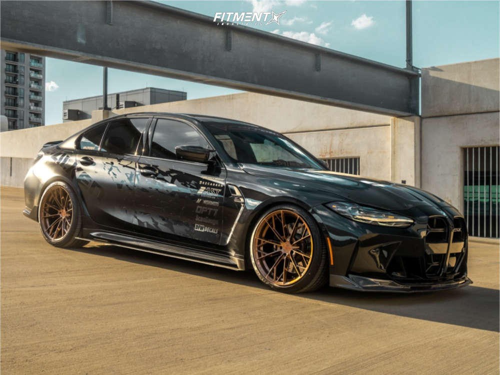 2023 BMW M3 Competition with 20x10 Ferrada F8-fr11 and Falken 285x35 on ...