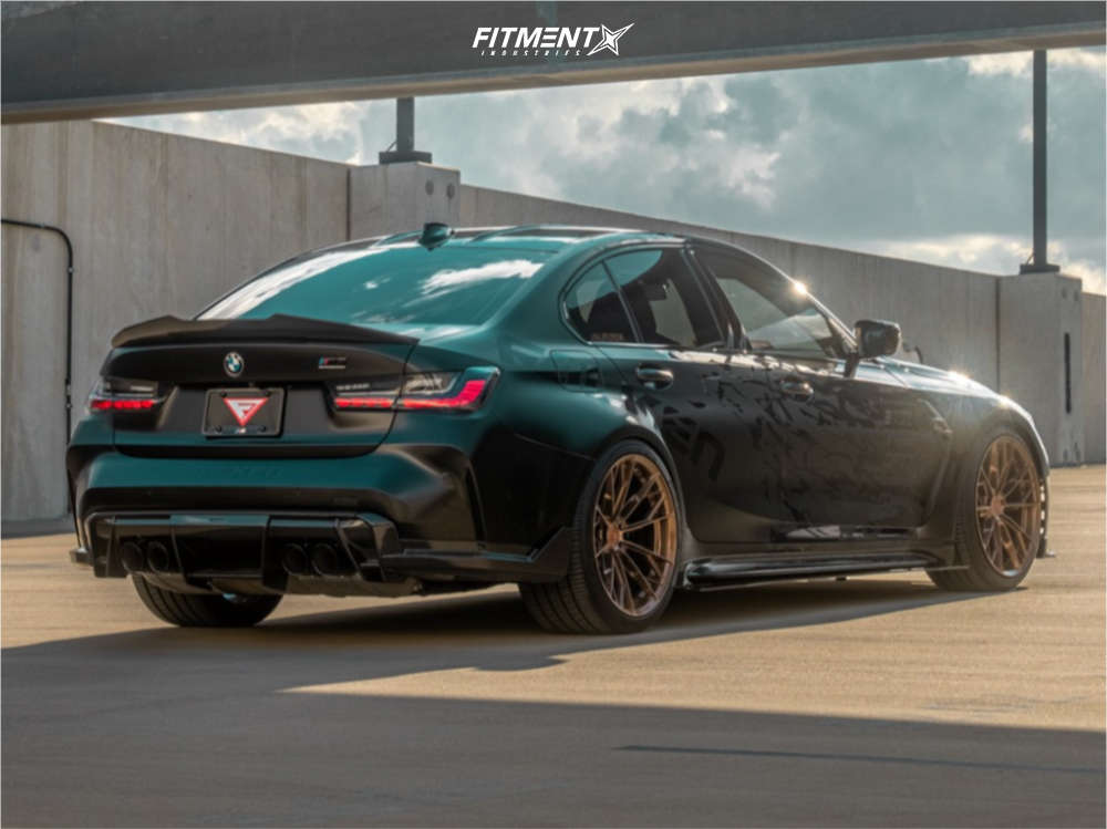 2023 BMW M3 Competition with 20x10 Ferrada F8-fr11 and Falken 285x35 on ...
