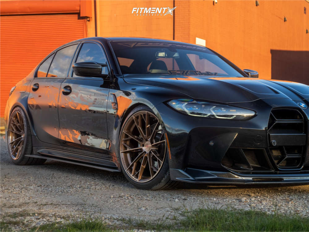 2023 BMW M3 Competition with 20x10 Ferrada F8-fr11 and Falken 285x35 on ...