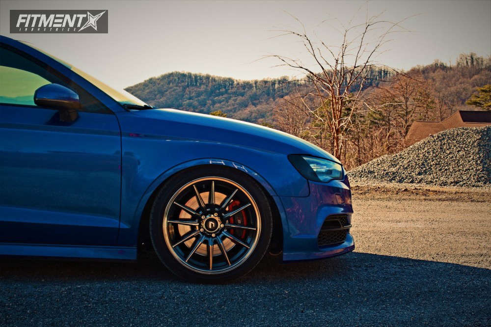 2016 Audi S3 Premium Plus with 18x9.5 Cosmis Racing R1 and Pirelli ...