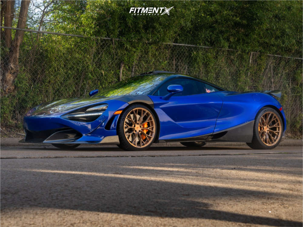 2020 McLaren 720S Base with 20x9 Ferrada F8-fr9 and Michelin 265x35 on ...