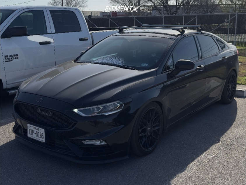 2017 Ford Fusion Sport with 19x8.5 Niche Gamma and Yokohama 235x40 on ...