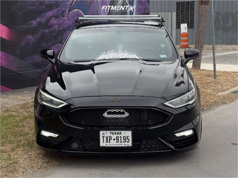 2017 Ford Fusion Sport with 19x8.5 Niche Gamma and Yokohama 235x40 on ...