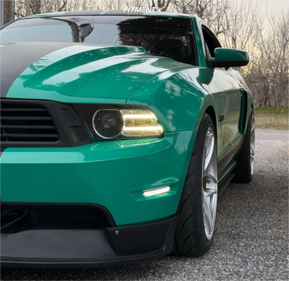 2011 Ford Mustang GT with 19x9.5 Kansei Astro and Federal 245x35 on ...