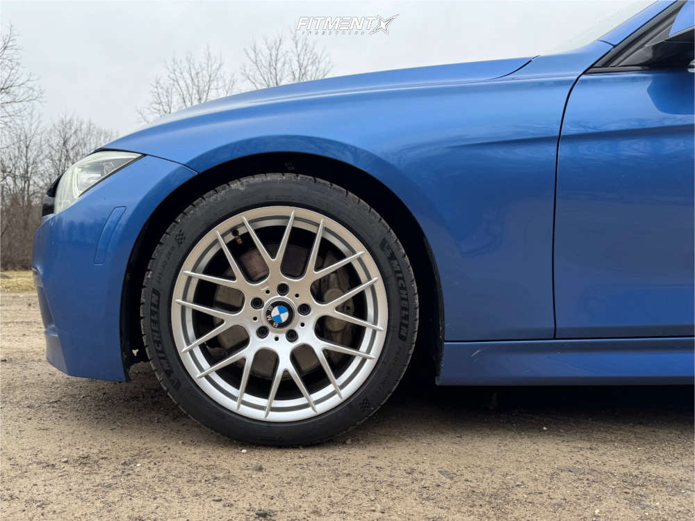 2013 BMW 335i Base with 18x8.5 Avant Garde M359 and Michelin 245x40 on ...