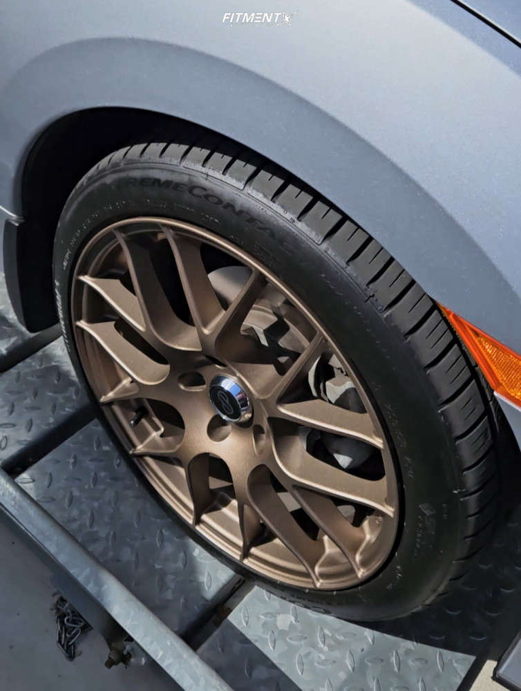 2019 Honda Civic LX with 18x8.5 Enkei Raijin and Continental 235x40 on ...